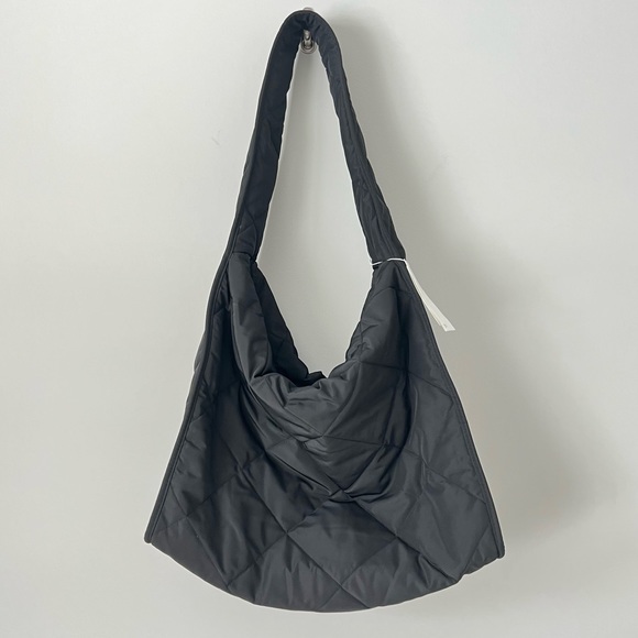 COS | Bags | New Cos Oversized Quilted Bag Black | Poshmark